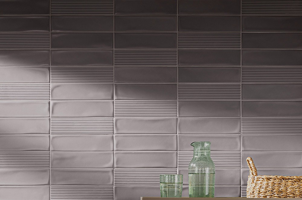 Maui Fumee Glossy 3"x10" Wall Ceramic Tile | Genrose Stone & Tile