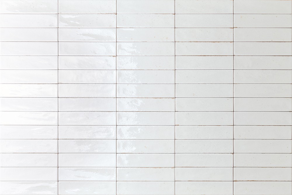 Midtown White Polished 2"x10 Porcelain Tile | GENROSE