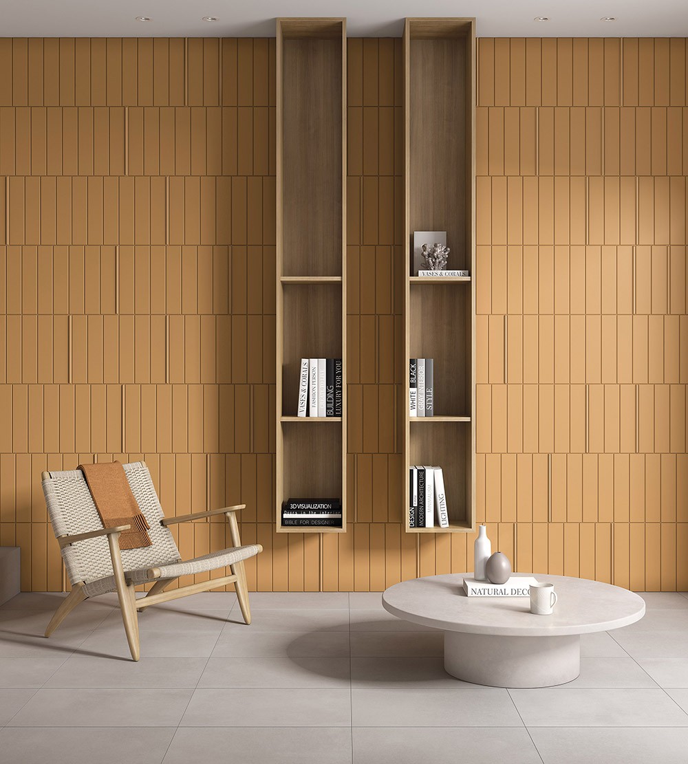 Monterrey Serido Natural 3"x14 Ceramic Tile | GENROSE Stone & Tile