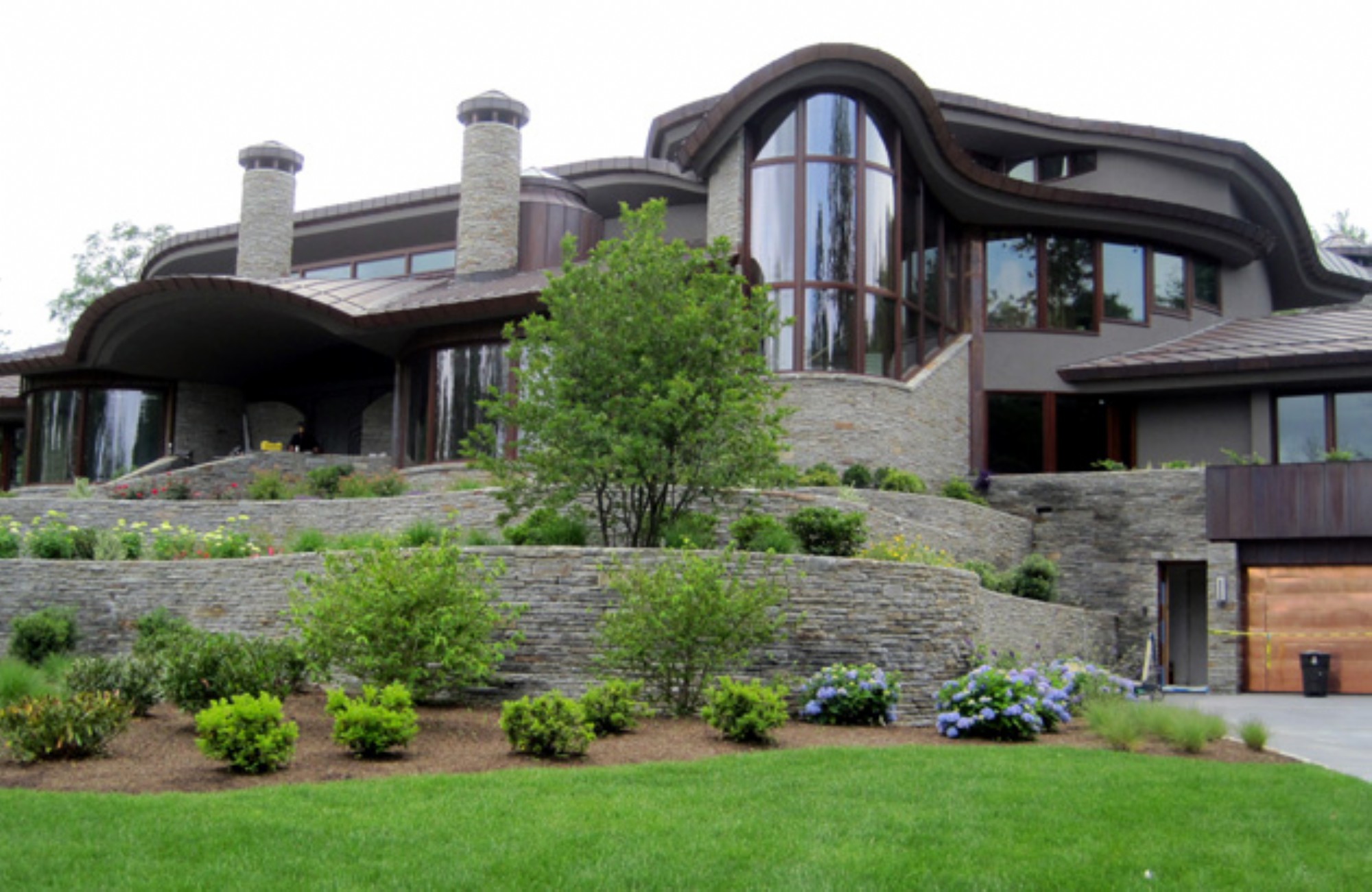 Morning Splash Morning Splash Natural Veneer - Strip Cut Exterior Stone ...