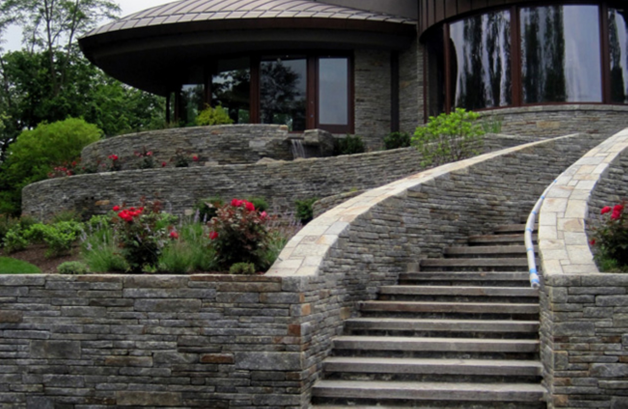 Morning Splash Morning Splash Natural Veneer - Strip Cut Exterior Stone ...