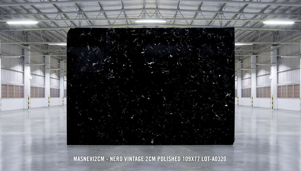 Nero Vintage Slab Nero Vintage Polished 2cm Slabs | Natural Stone | GENROSE