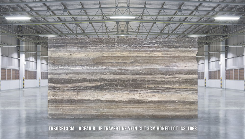 Ocean Blue Slab Ocean Blue 3cm Honed Slabs | Natural Stone | GENROSE