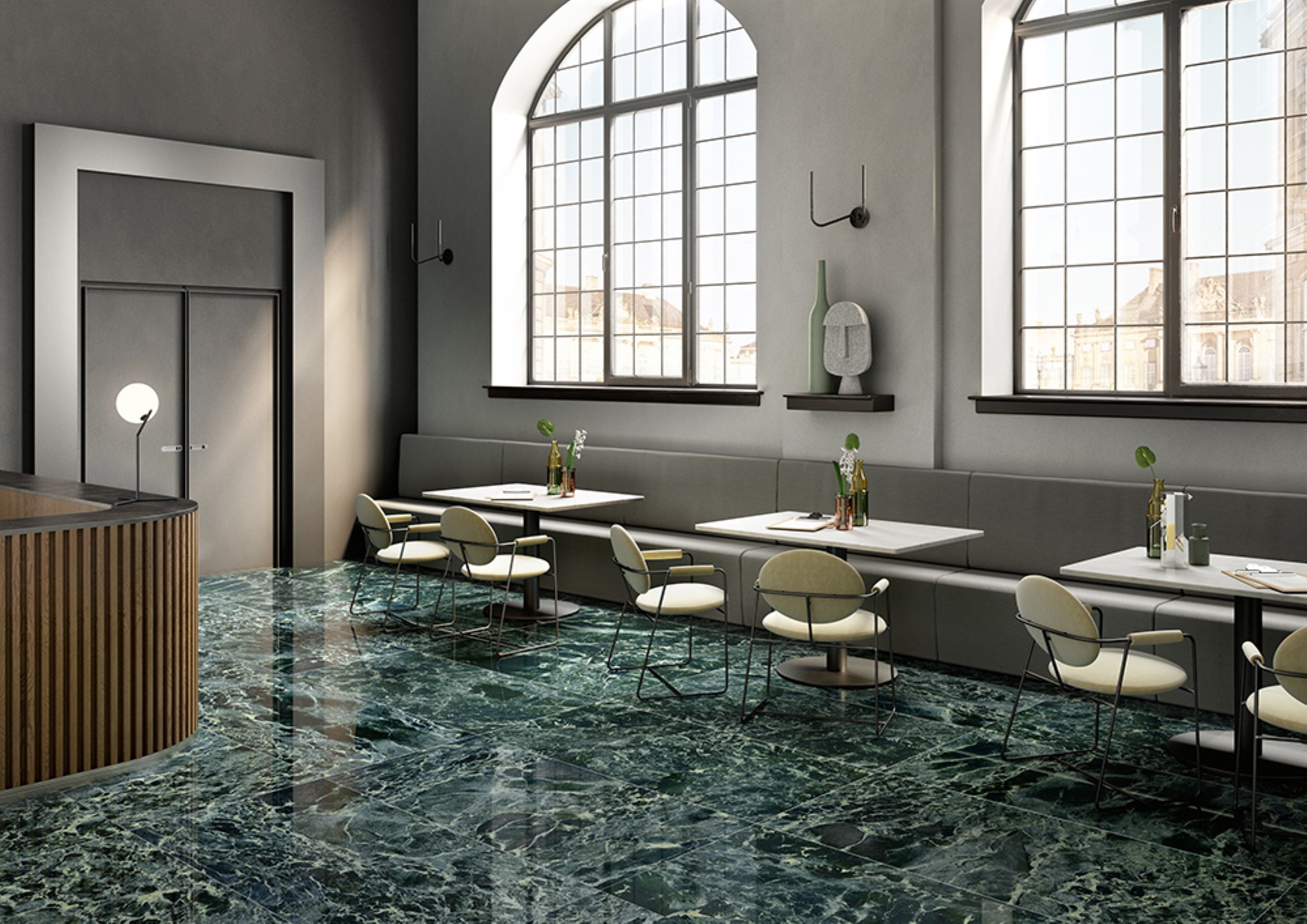 Odyssey Verde Intenso Polished 30"X60 Porcelain Tile | GENROSE