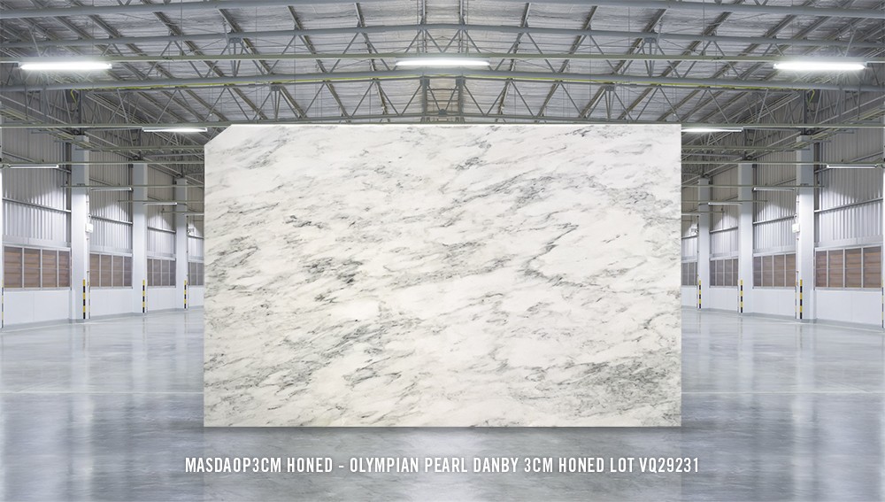 Olympian Pearl Danby Slab Olympian Pearl Danby 3cm Honed Slabs ...