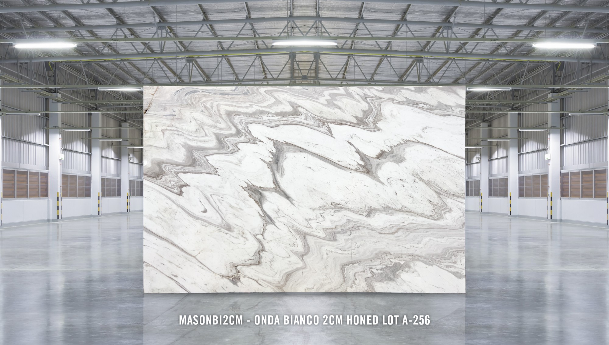 Onda Bianco Slab Onda Bianco Honed 2cm Slabs | Natural Stone | GENROSE