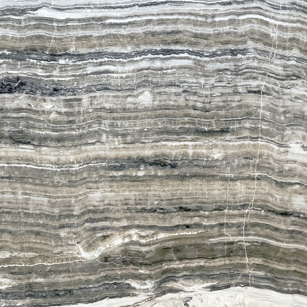 Grey Onyx Vein Cut Slabs | Natural Stone Slab | GENROSE