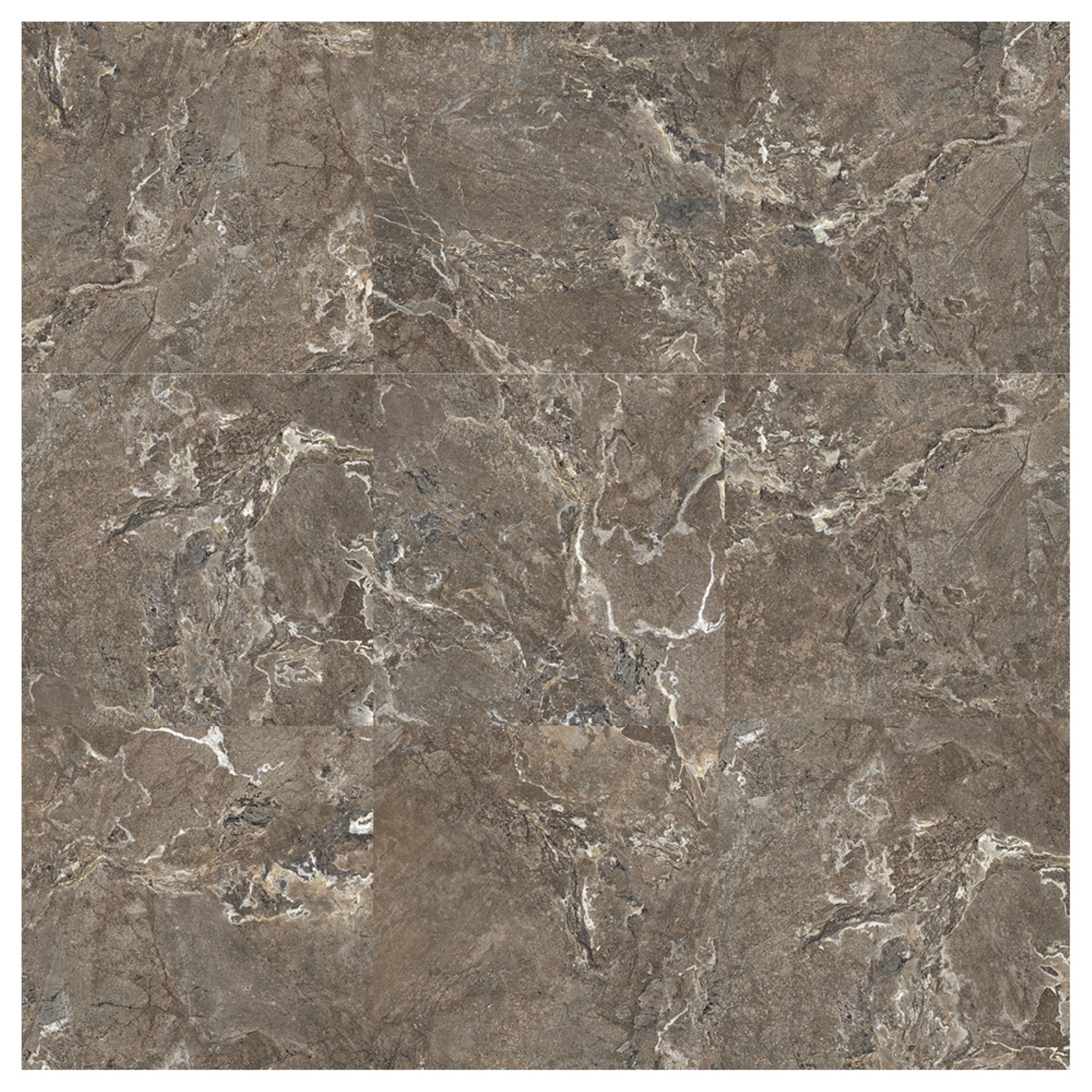 Oracle Golden Poryphery Structured 24"x24" 10mm Porcelain Tile | GENROSE