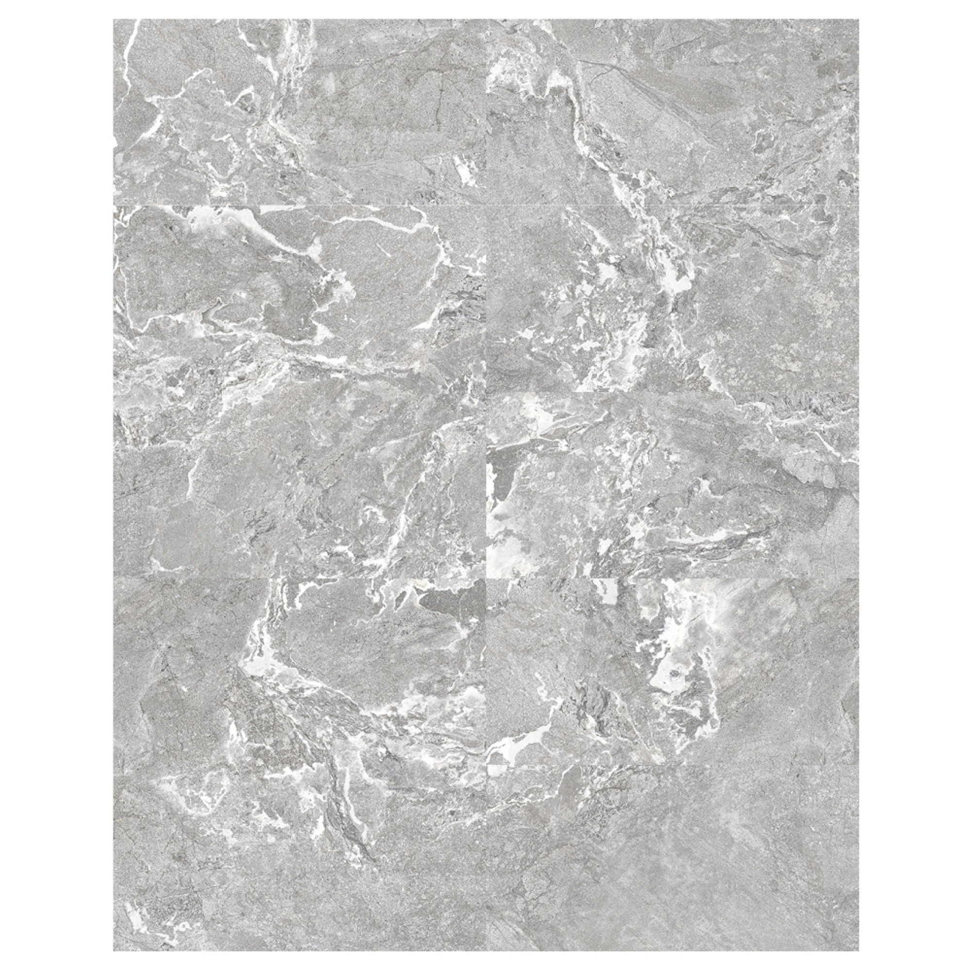 Oracle White Poryphery Structured 16"x32" 10mm Porcelain Tile | GENROSE