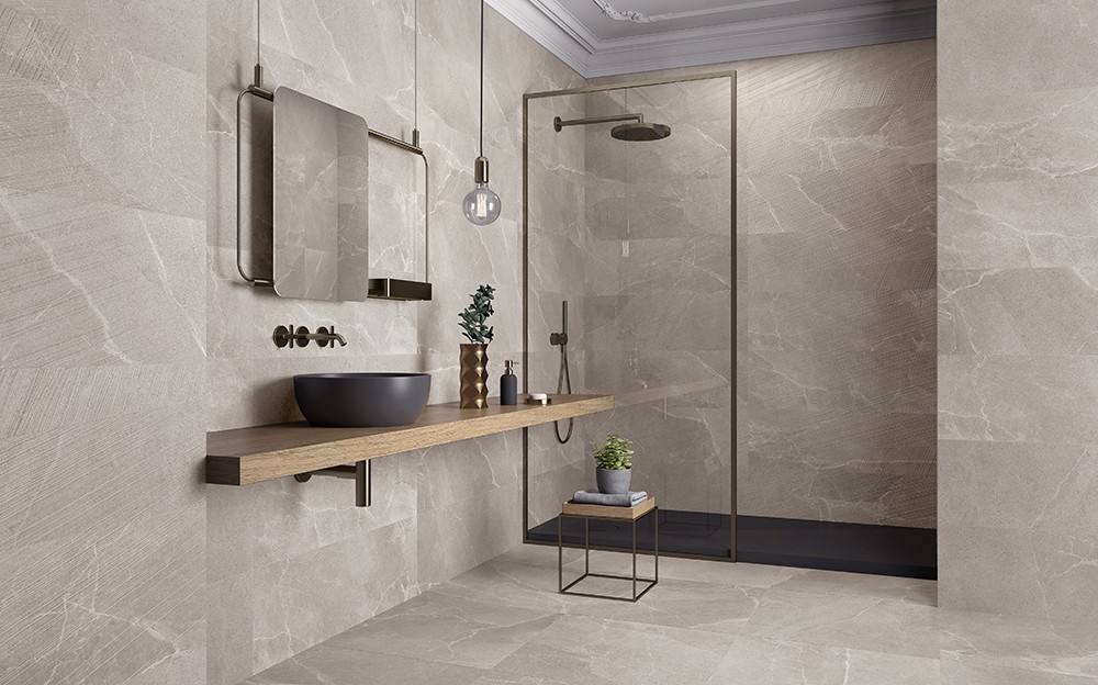 Oslo Base Matte 12"x36" Deco Base Ceramic Tile | GENROSE