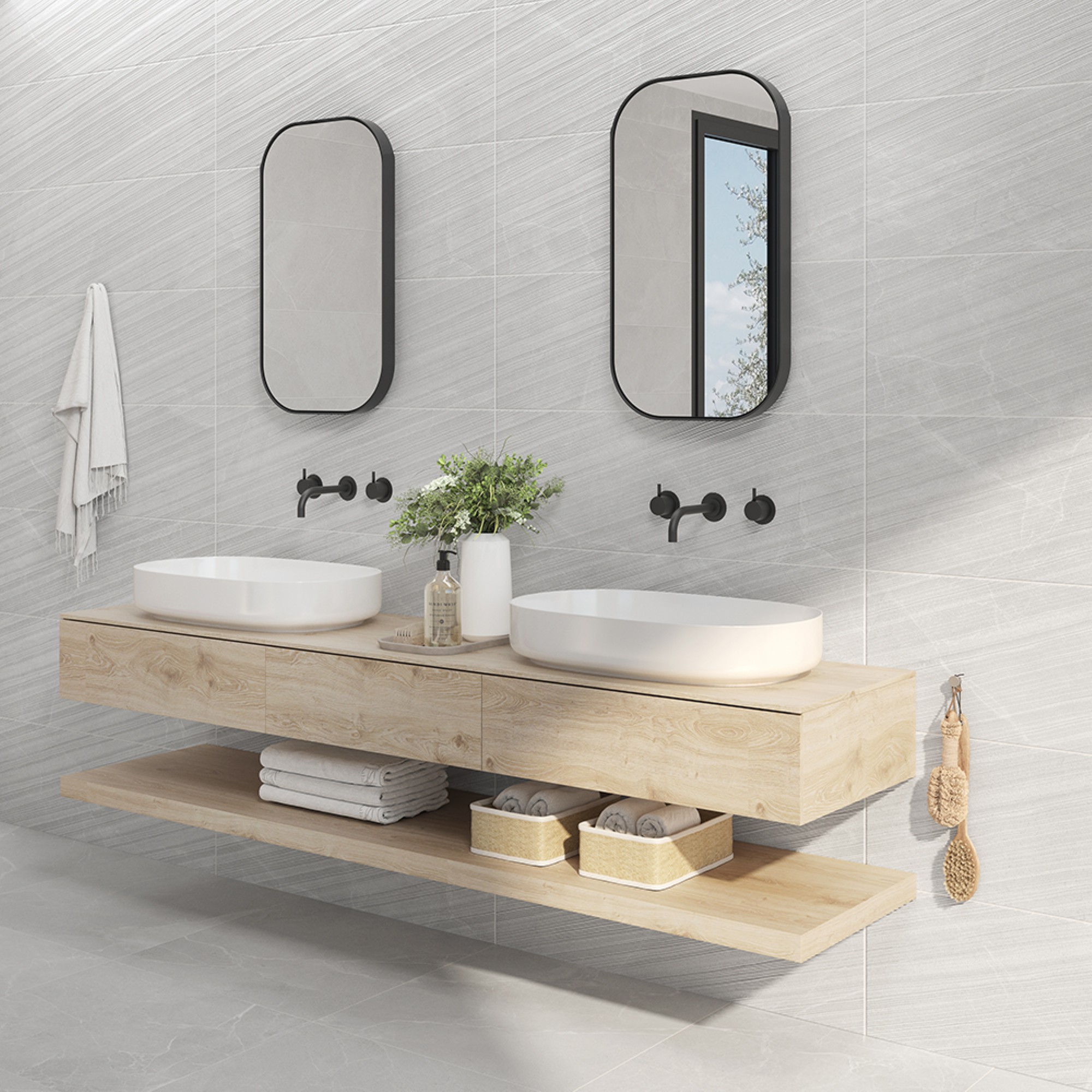 Oslo Stone-Look Porcelain & Ceramic Tile