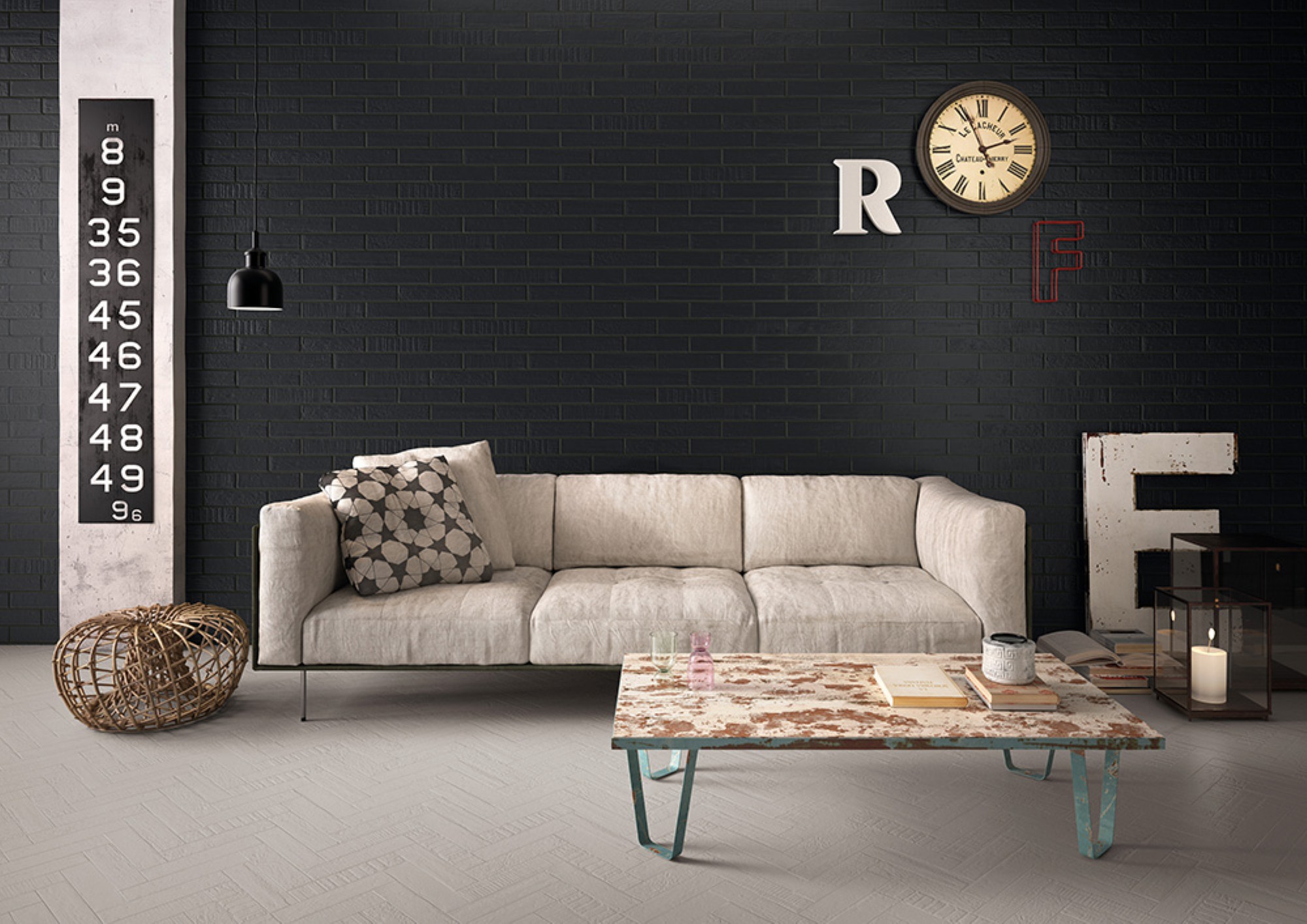 Outlet Brick Art Carbone - Outlet Natural 2.5"x10 Outlet | GENROSE