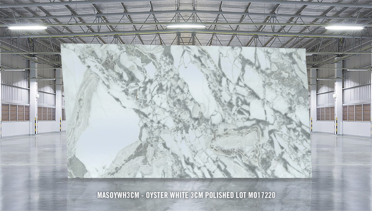 Oyster White Slab Oyster White Polished 3cm Slabs | Natural Stone | GENROSE