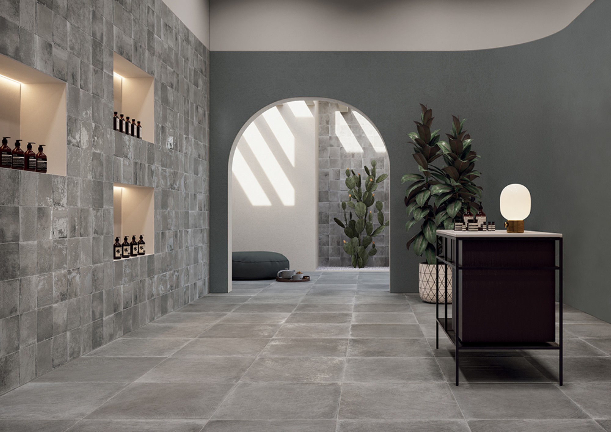 Palio Cenere Matte 8"x8 Outlet | GENROSE