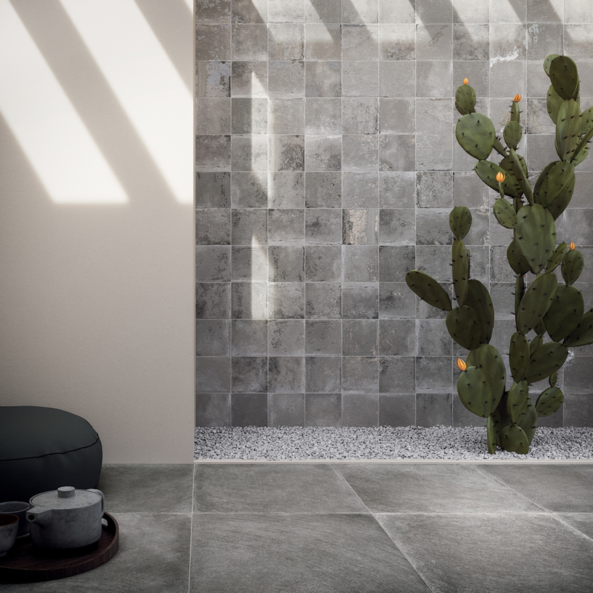 Palio Cenere Matte 8"x8 Outlet | GENROSE