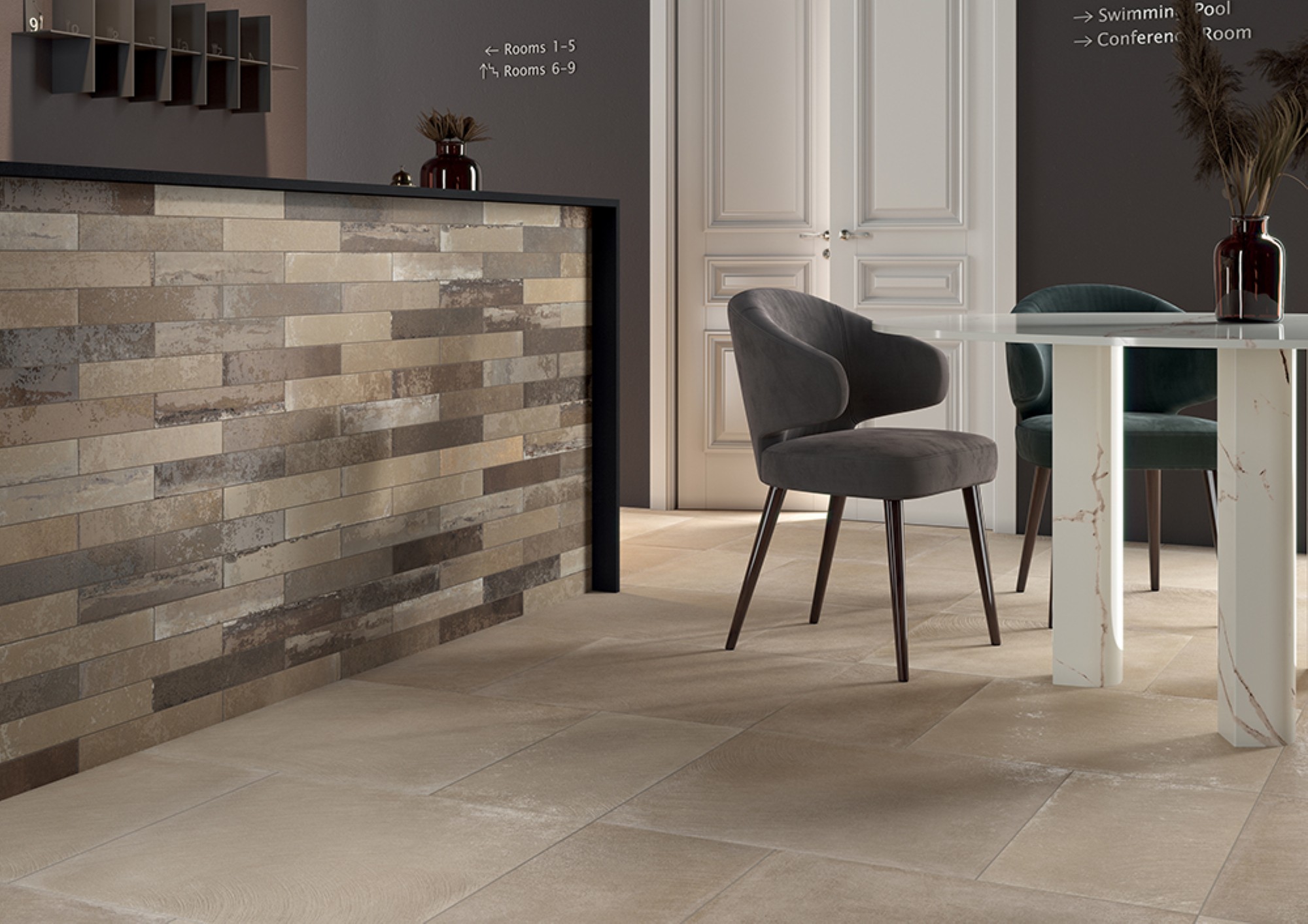 Palio Sabbia Matte 12"x24 Porcelain Tile | GENROSE