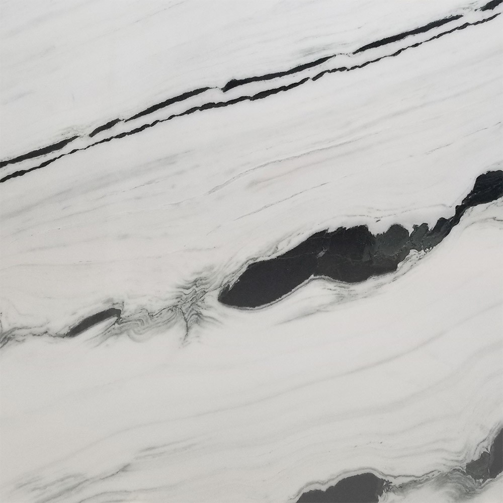 Panda White Slabs | Natural Stone | GENROSE Stone & Tile