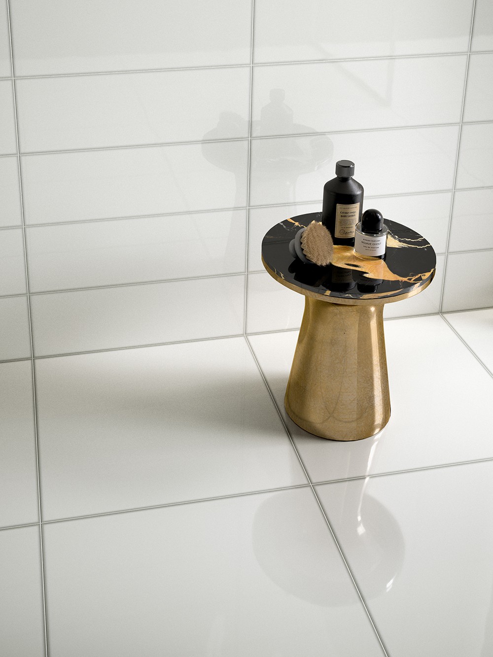 Pane Bianco Polished 8"x24 Porcelain Tile | GENROSE