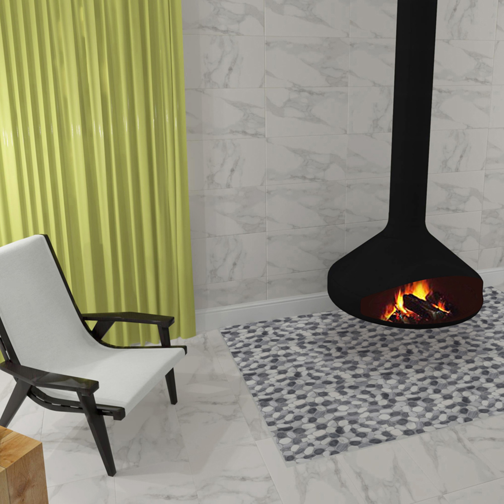 Pebbles Tile | Pebble Stone Tiles | GENROSE Stone + Tile