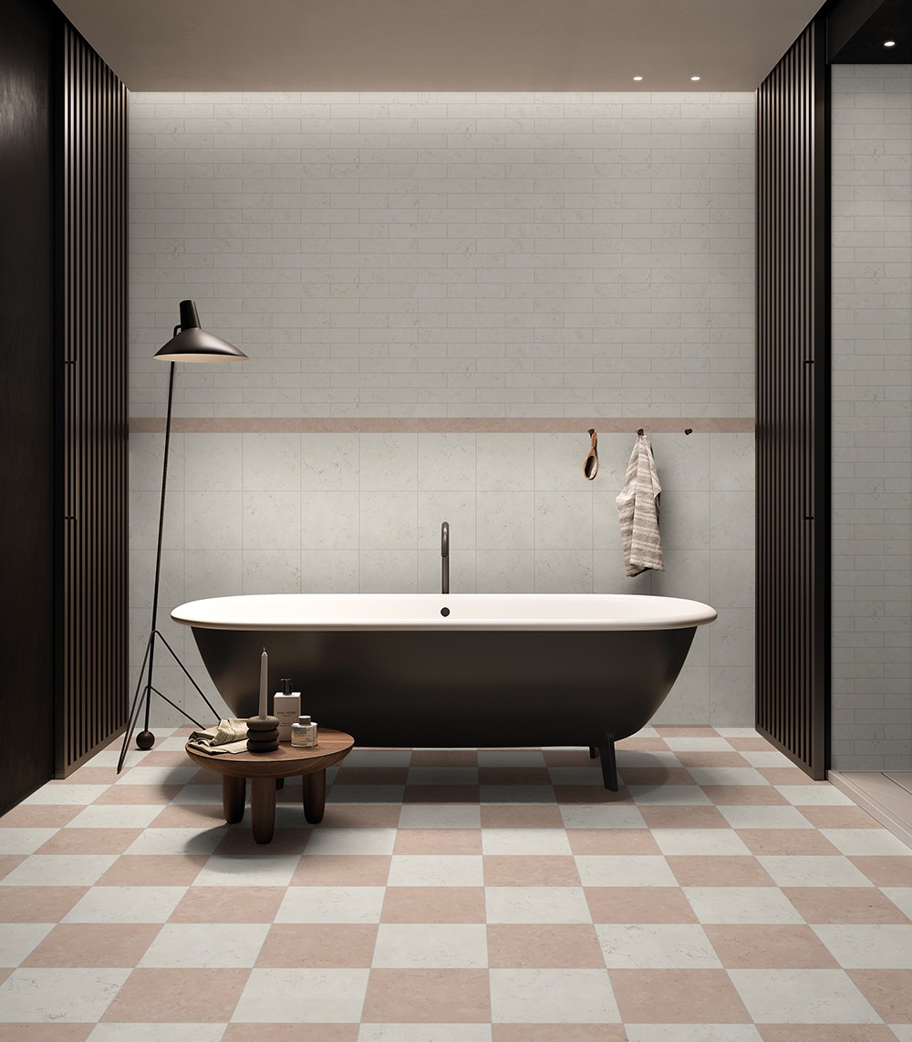 Piazza Rosa Perlino Matte 3"X12 New Arrivals | GENROSE