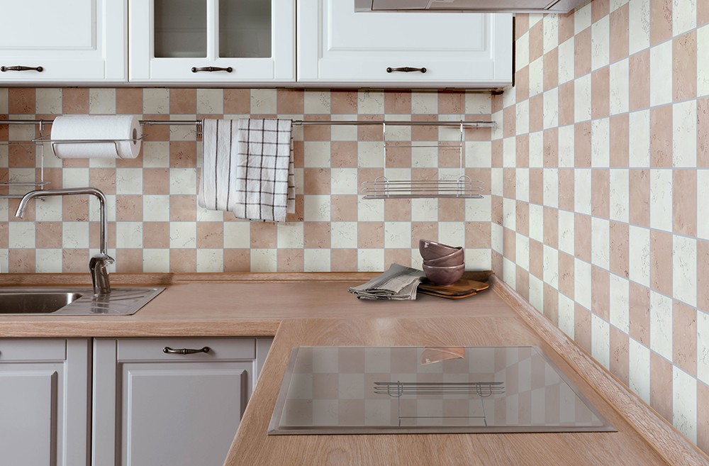 Piazza Bianco di Asiago Matte 3"X3 Porcelain Tile | GENROSE