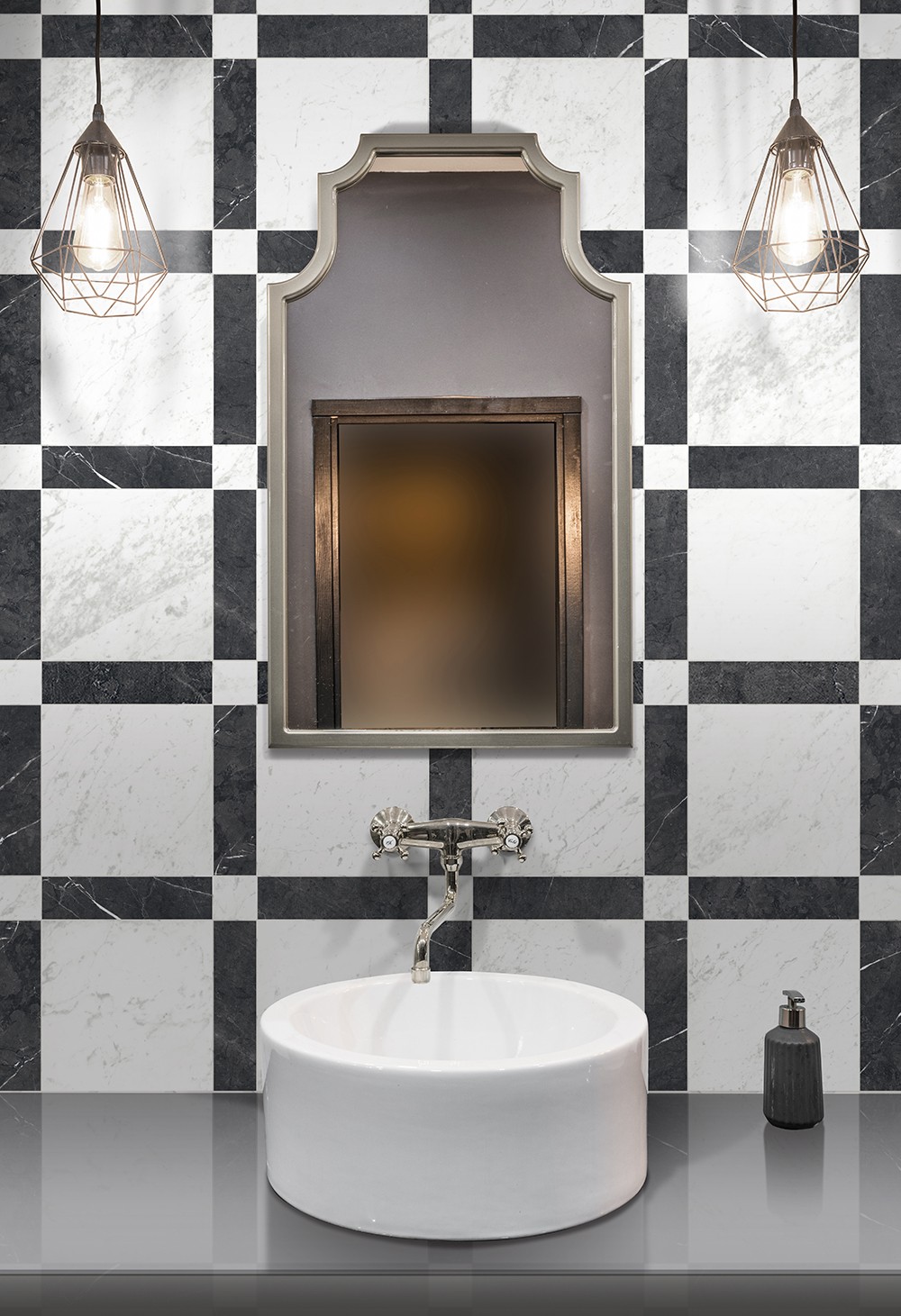 Piazza Carrara Matte 12"X12 Porcelain Tile | GENROSE