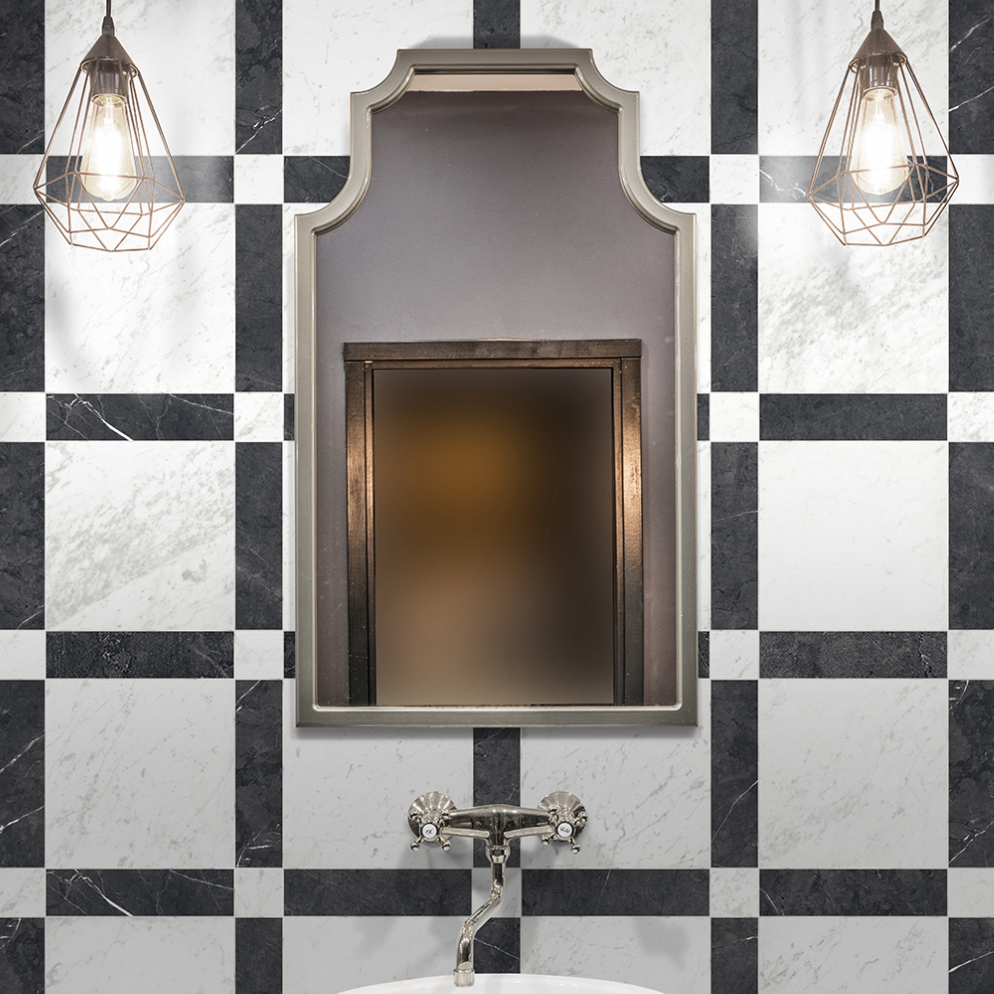 Piazza Marble-Look Porcelain Tile