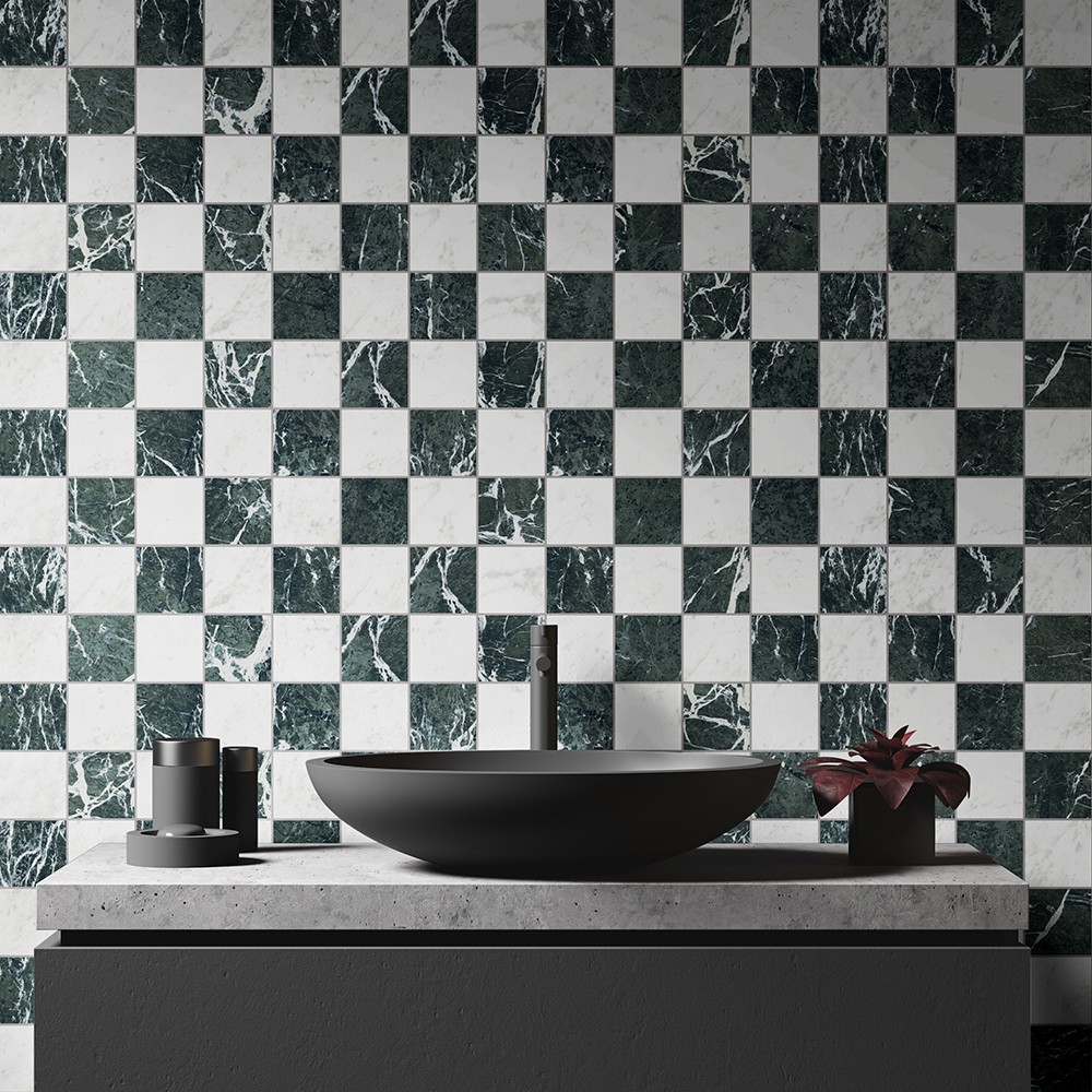 Piazza Verde Alpi Matte 3"X3 Porcelain Tile | GENROSE