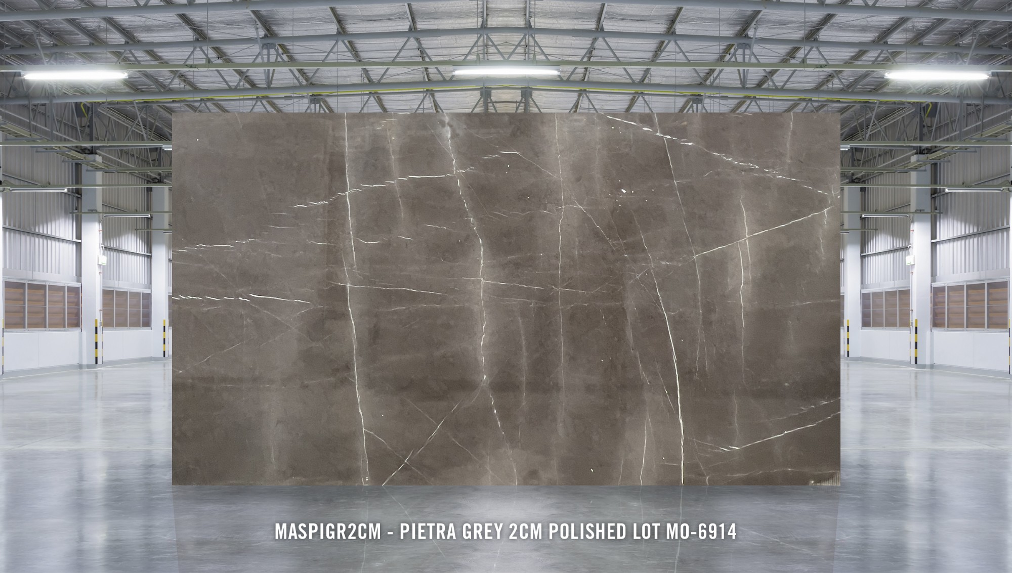 Pietra Grey Slab Pietra Grey Polished 2cm Slabs | Natural Stone | GENROSE