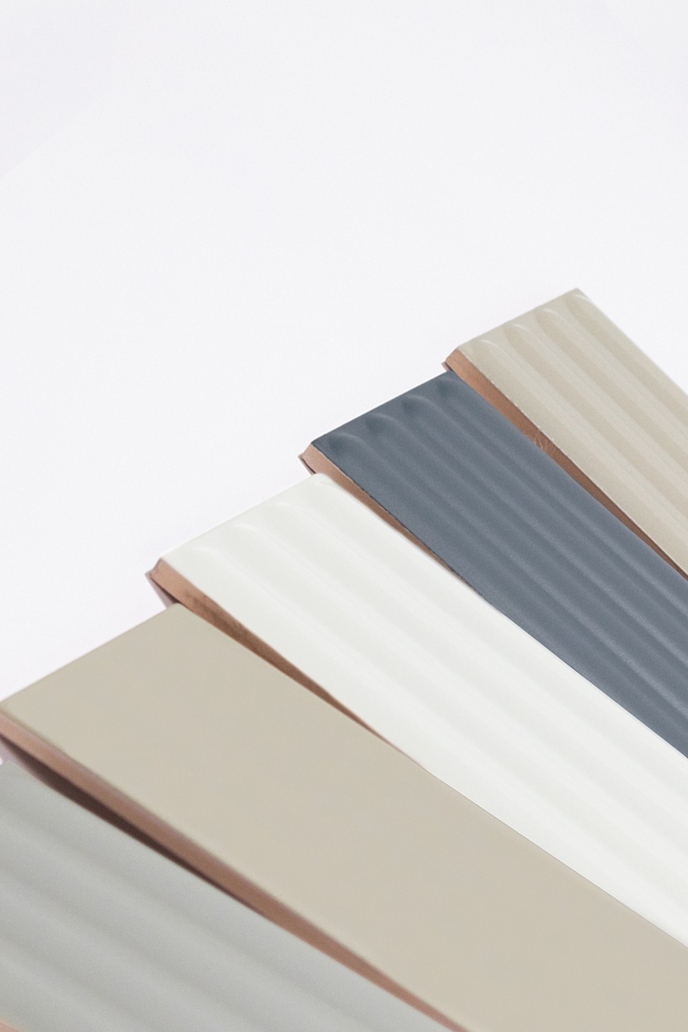 Plinto Blue Glossy 4.2"x21.3" Out Blue Ceramic Tile | GENROSE