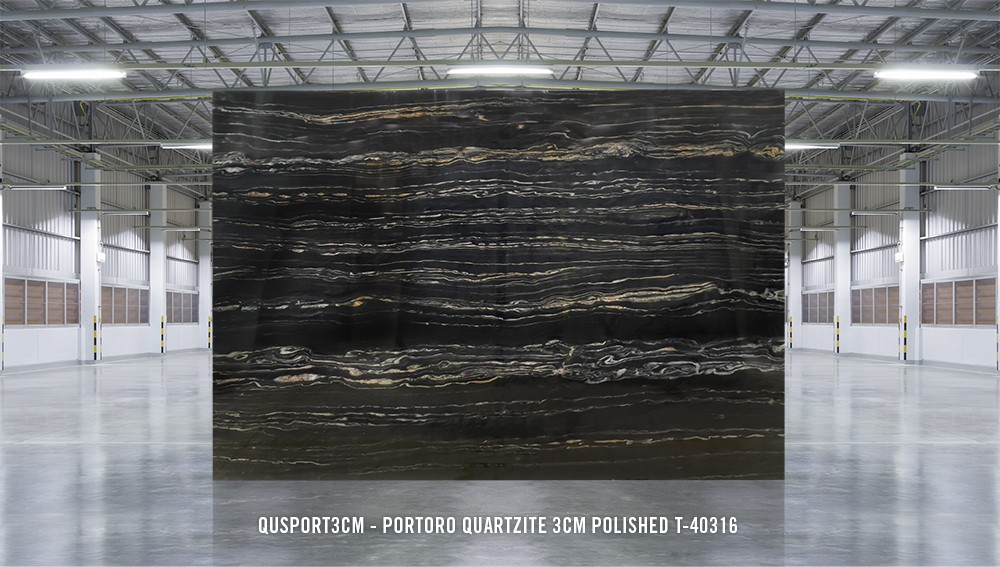 Portoro Slab Portoro Polished 3cm Slabs | Natural Stone | GENROSE