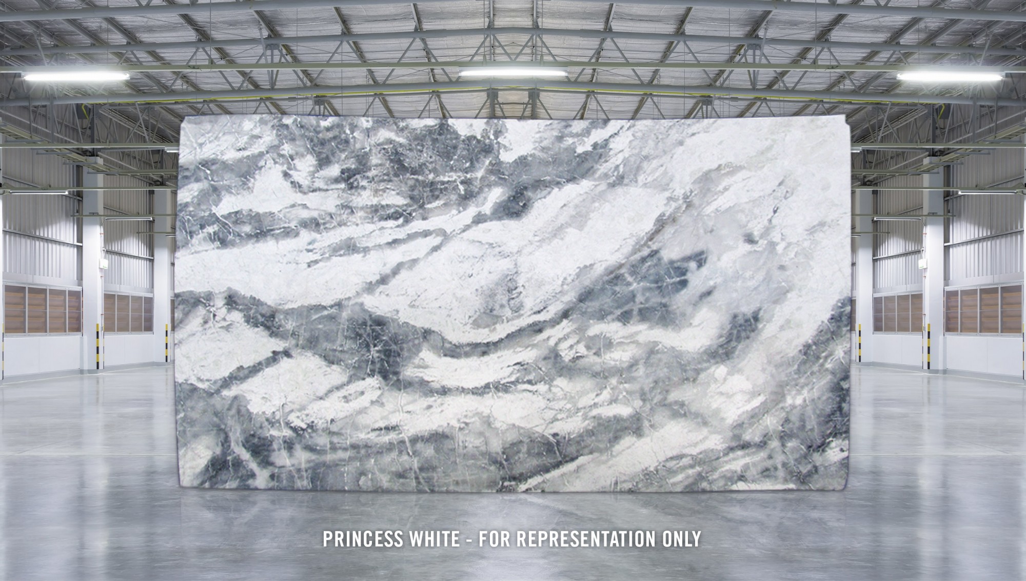 White Princess Quartzite Kitchen
