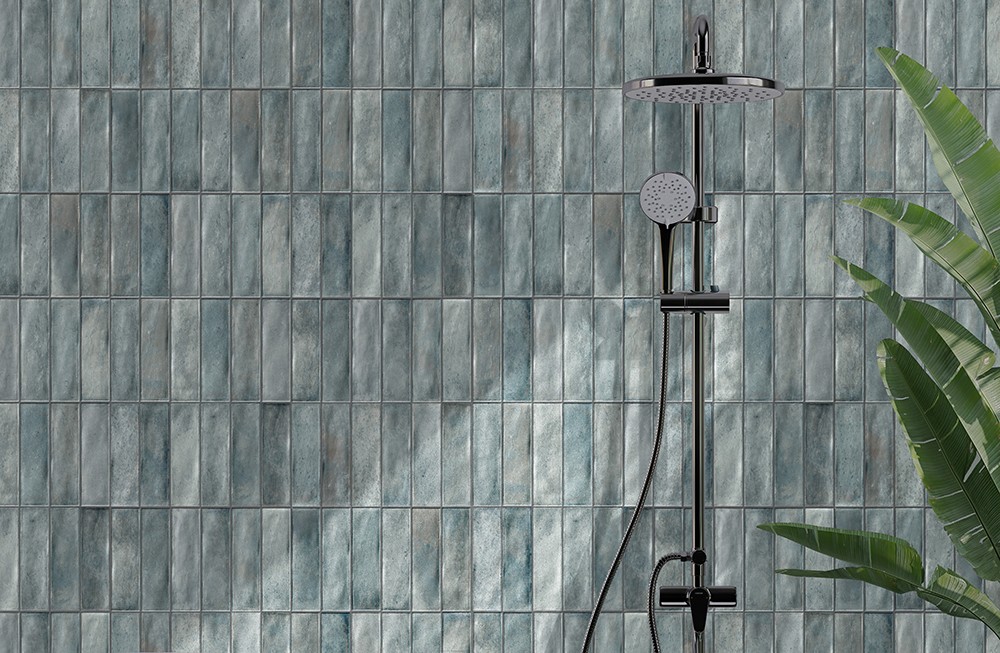 Providence Blue Matte 2.5"x9" Porcelain Tile | GENROSE