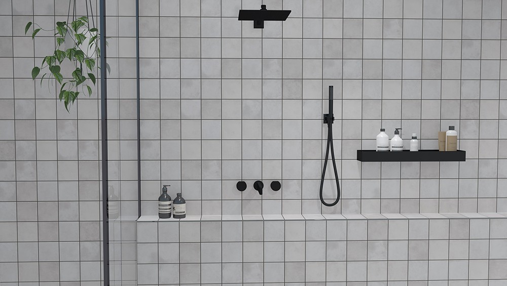 Providence White Matte 4.5"x4.5" Porcelain Tile | GENROSE