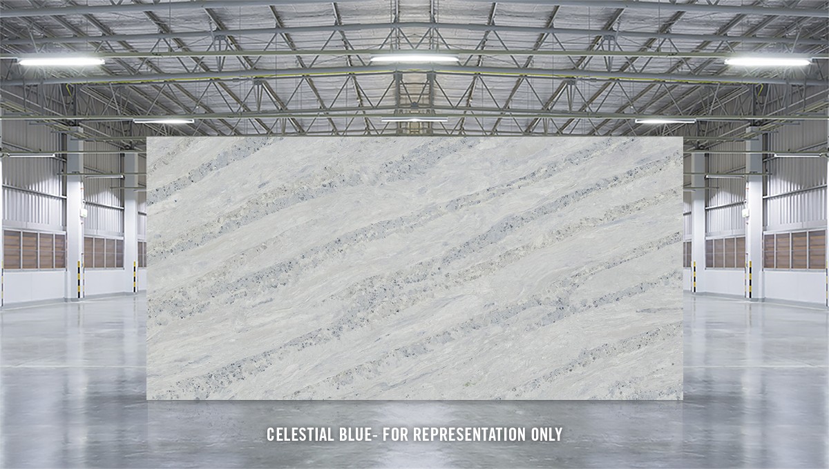 Tuscany Collection Celestial Blue Polished 3cm | GENROSE