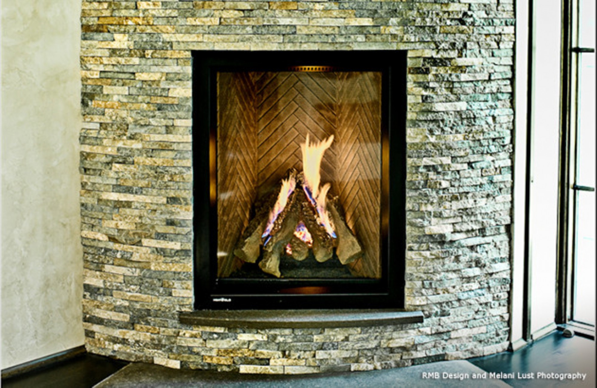 Reed Reed Natural Veneer - Ledge Cut Exterior Stone | GENROSE