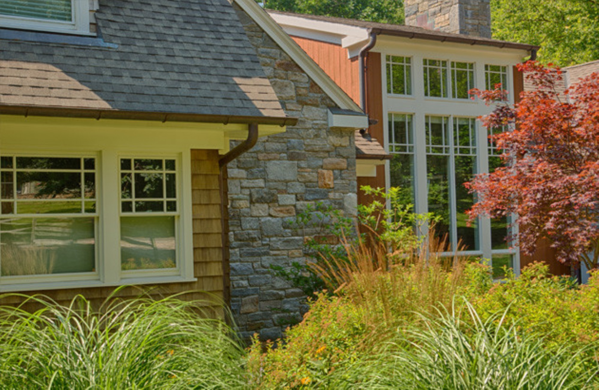 Reed Reed Natural Veneer - Square Cut Exterior Stone | GENROSE