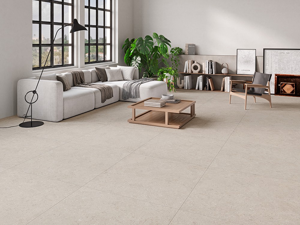 Reef Calcite Matte 40"x40 Porcelain Tile | GENROSE