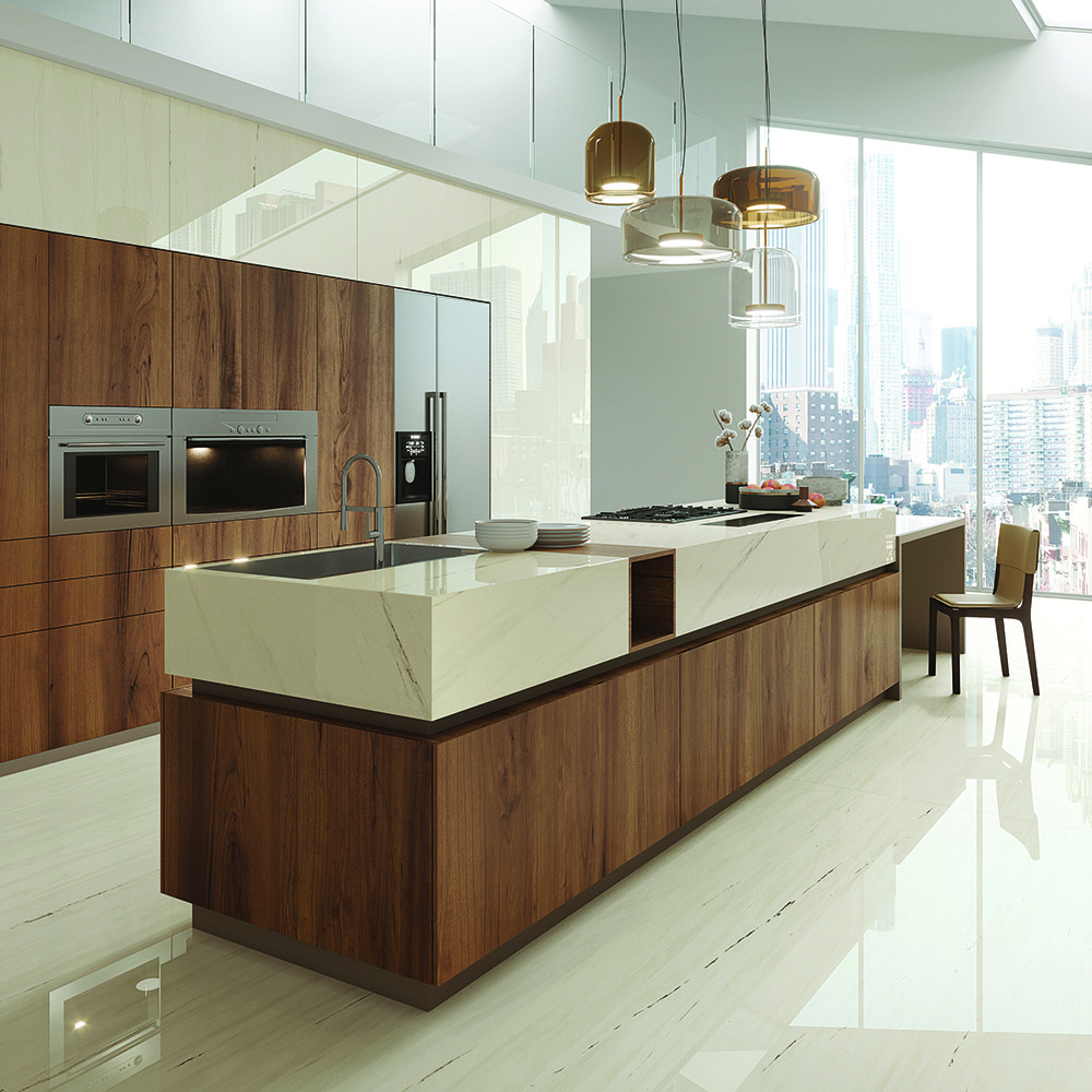 Resplendent Collection Porcelain Slabs | GENROSE Stone + Tile