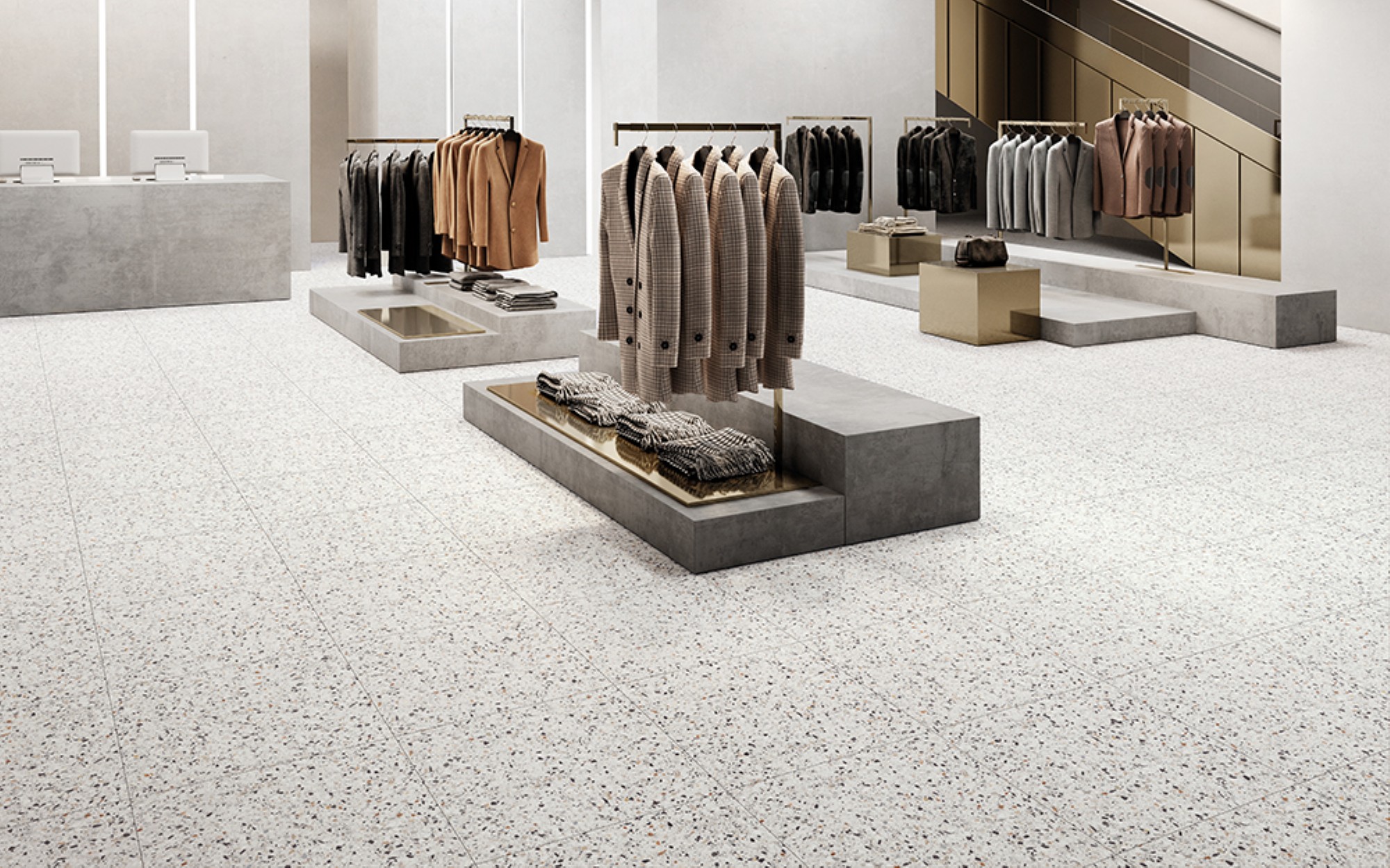 Rialto Cloud Matte 24"x24 Porcelain Tile | GENROSE