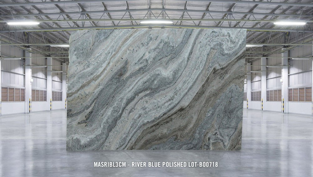 River Blue Slab River Blue Polished 3cm Slabs | Natural Stone | GENROSE