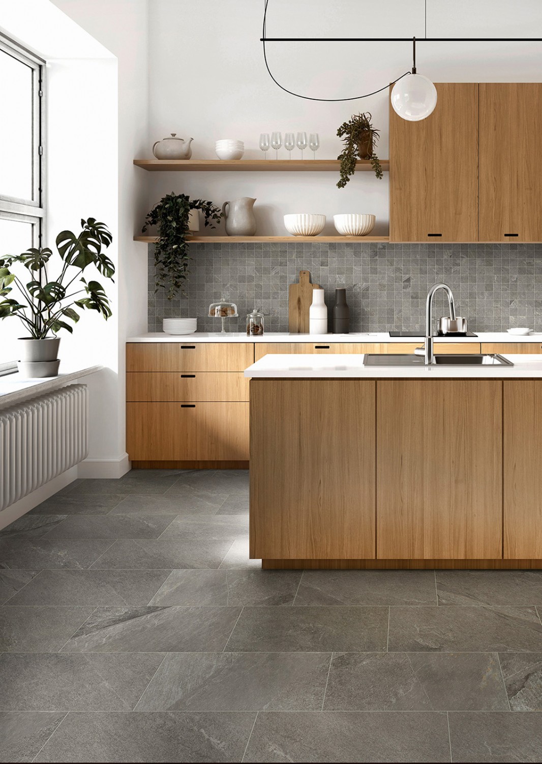 Shale Deep Taupe Matte 12"X24 Porcelain Tile | GENROSE