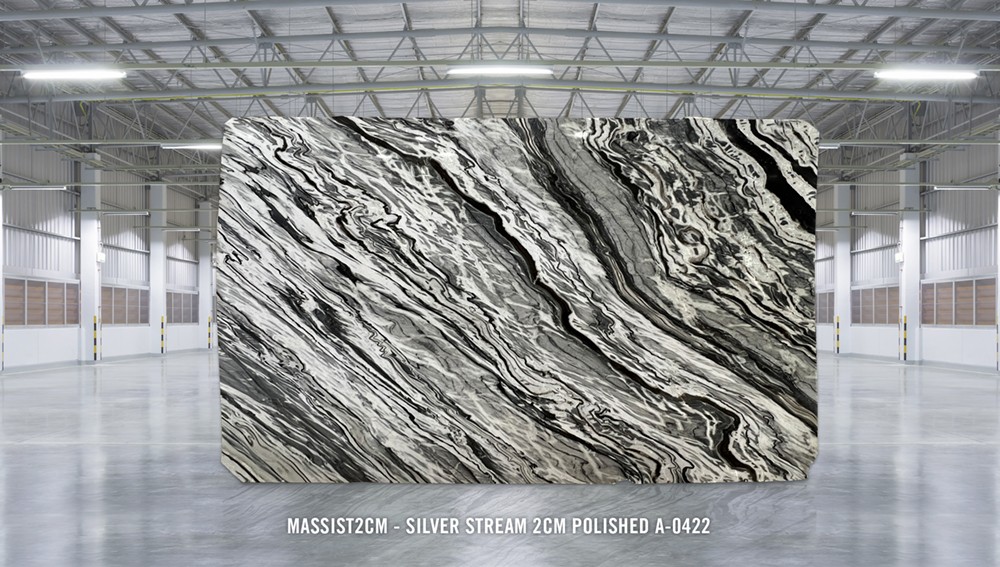 Silver Stream Slab Silver Stream Polished 2cm Slabs | Natural Stone ...