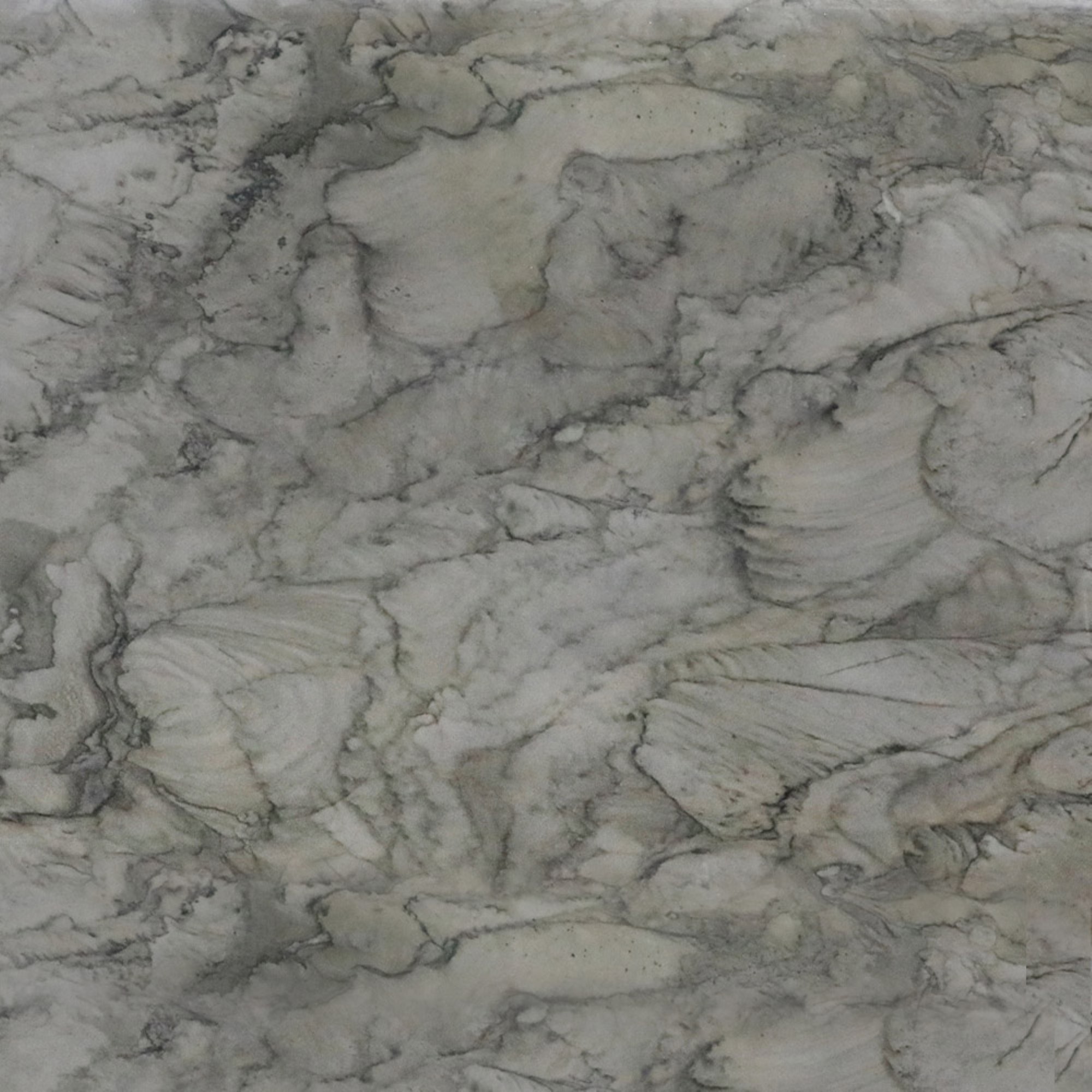 Smokey Cloud Quartzite Slab - Grey marbled stone