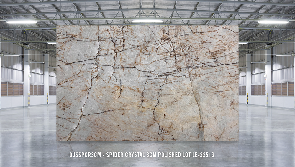Spider Crystal Slab Spider Crystal Polished 3CM Slabs | Natural Stone ...