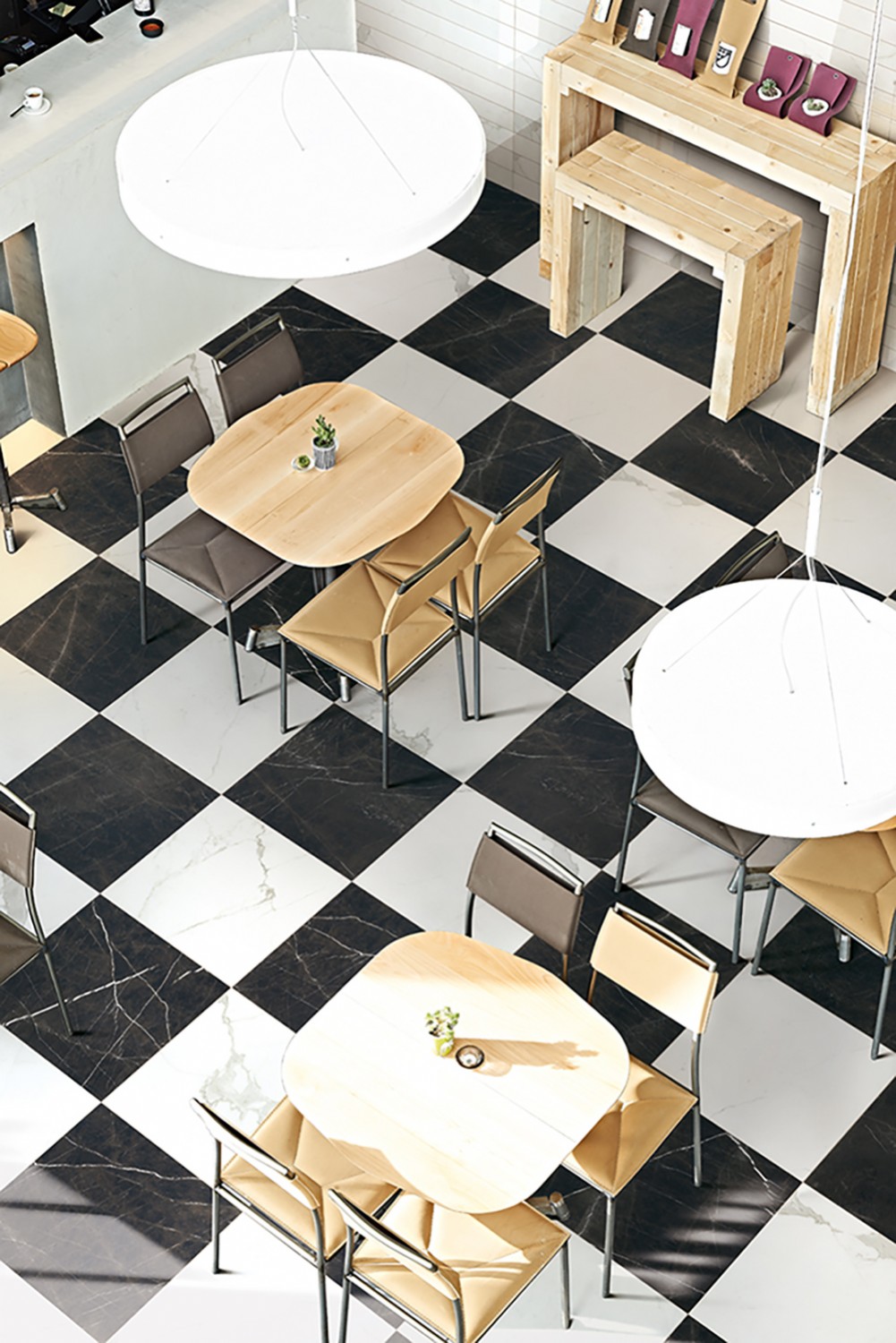 Splendor Calacatta Natural 24"x24 Porcelain Tile | GENROSE