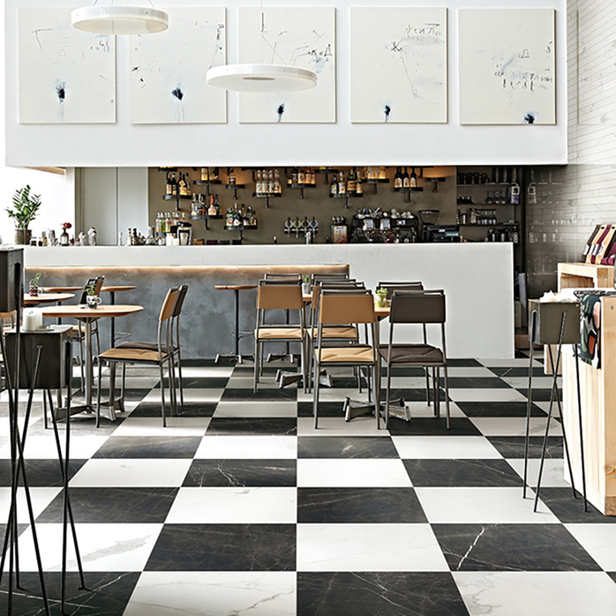 Splendor Porcelain Tile - Classic Neutral Marble