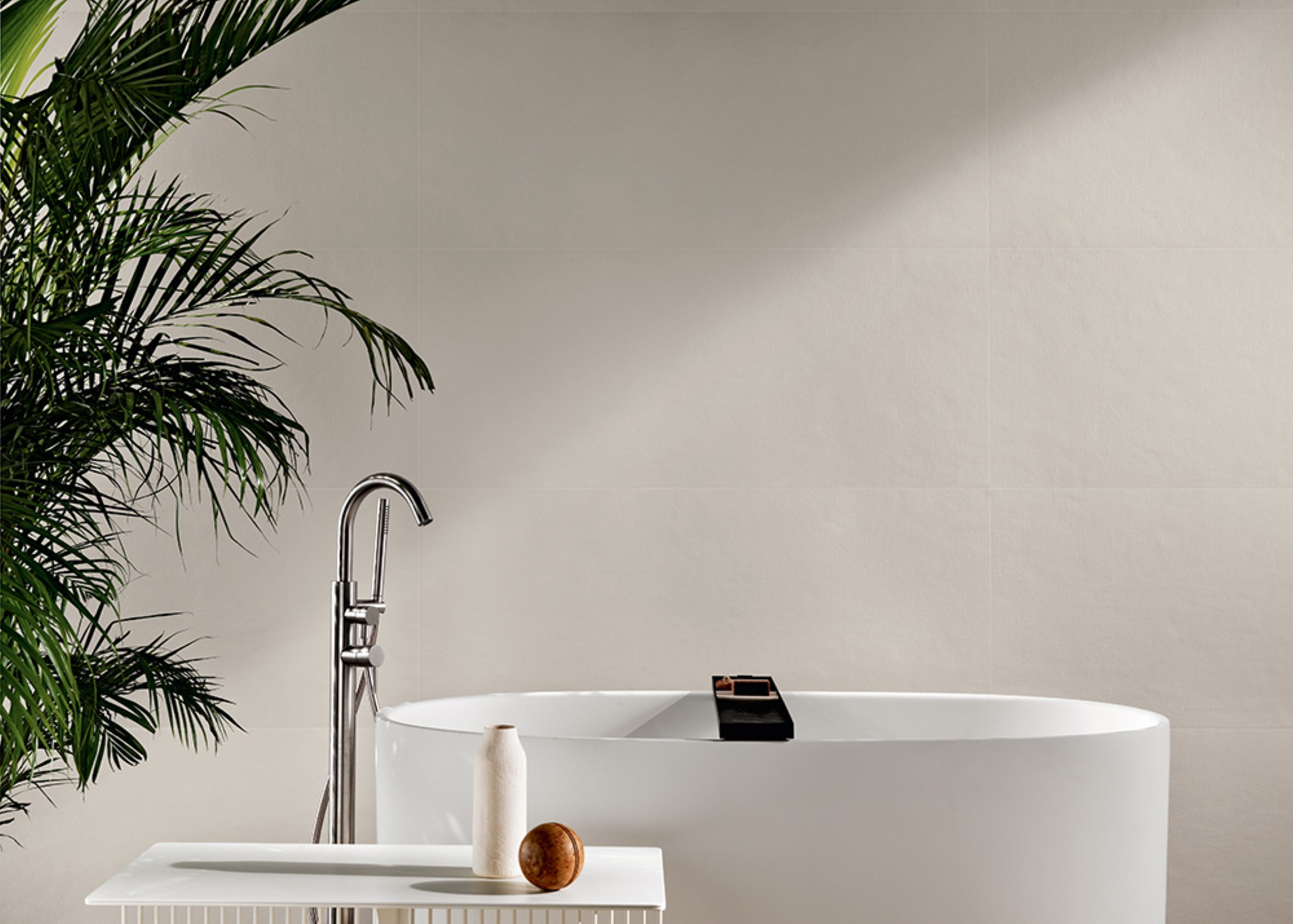 Staccato White Matte 19.625"x47.25 Ceramic Tile | GENROSE