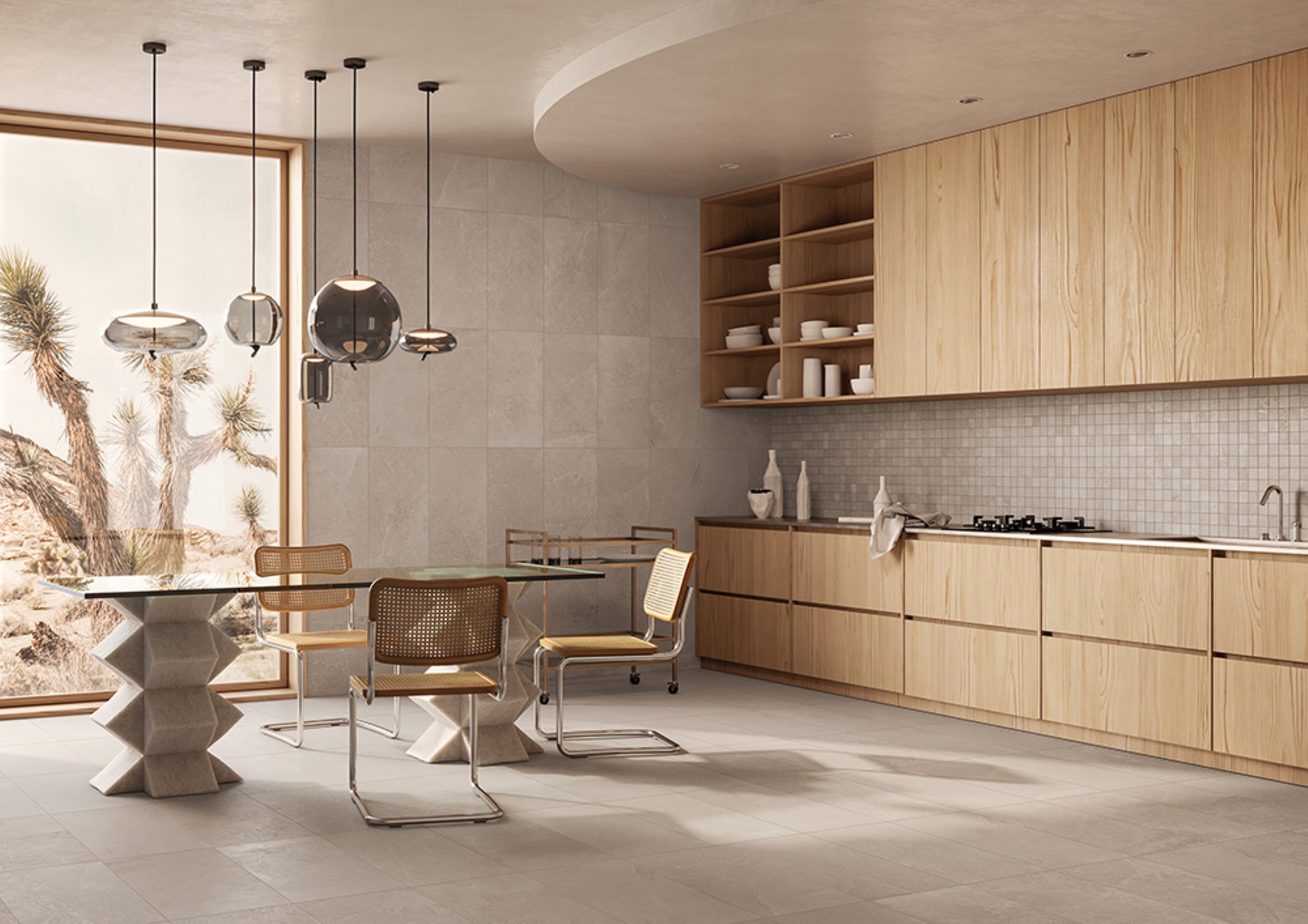 Stanton White Matte 2"X2" Mosaic Porcelain Tile | GENROSE