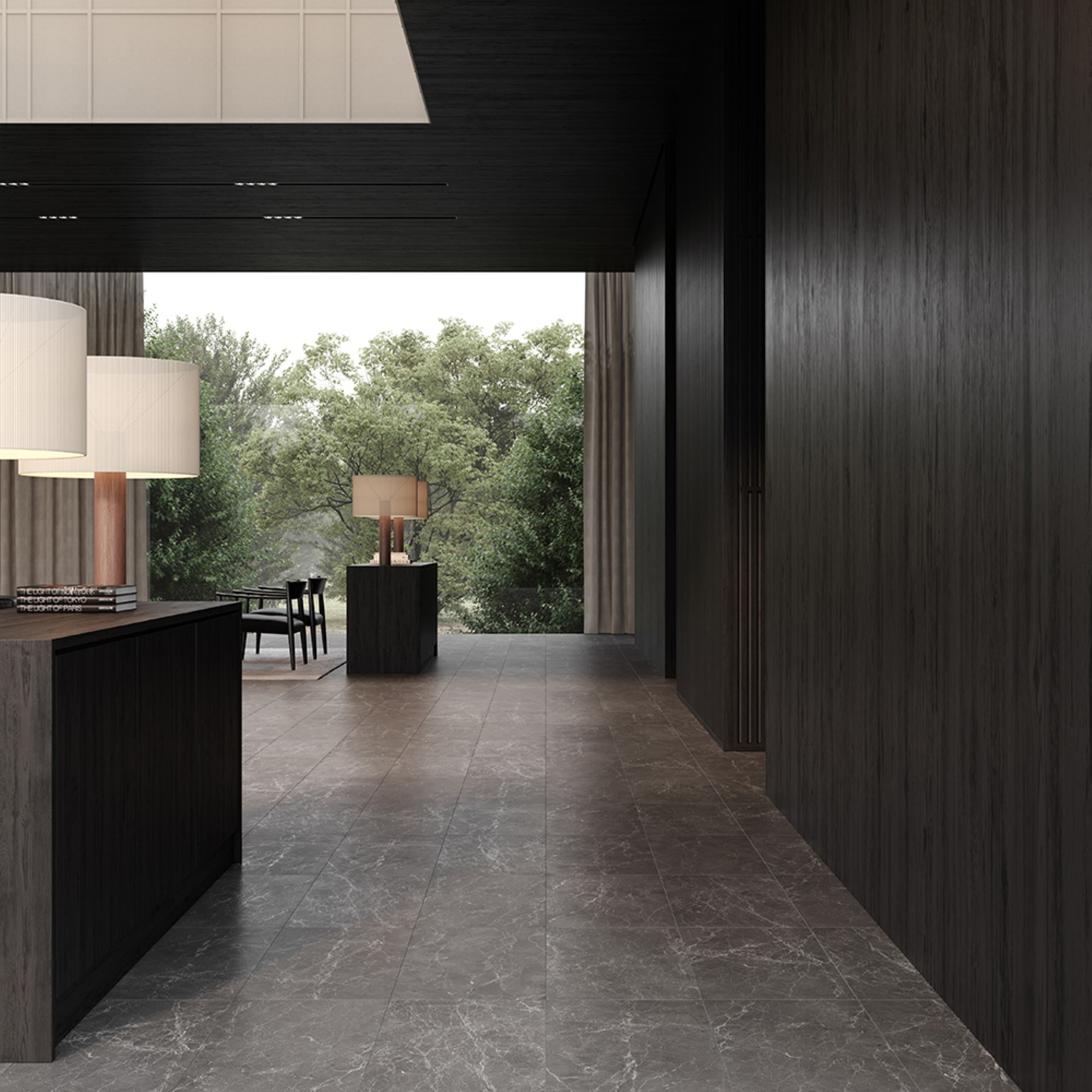 Stark Carbon Natural Stone Tile | GENROSE Stone & Tile, CT, MA, NH, NY